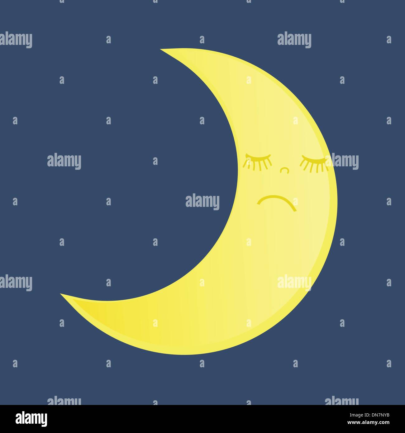 moon icon vector Stock Vector Image & Art - Alamy