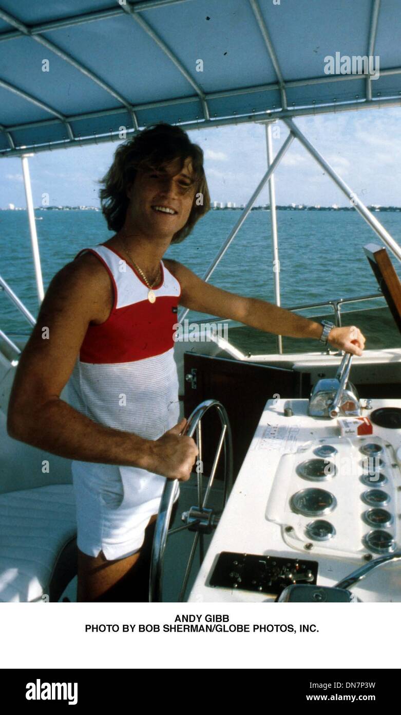 Mar. 20, 2001 - ANDY GIBB. BOB SHERMAN/(Credit Image: © Globe Photos ...