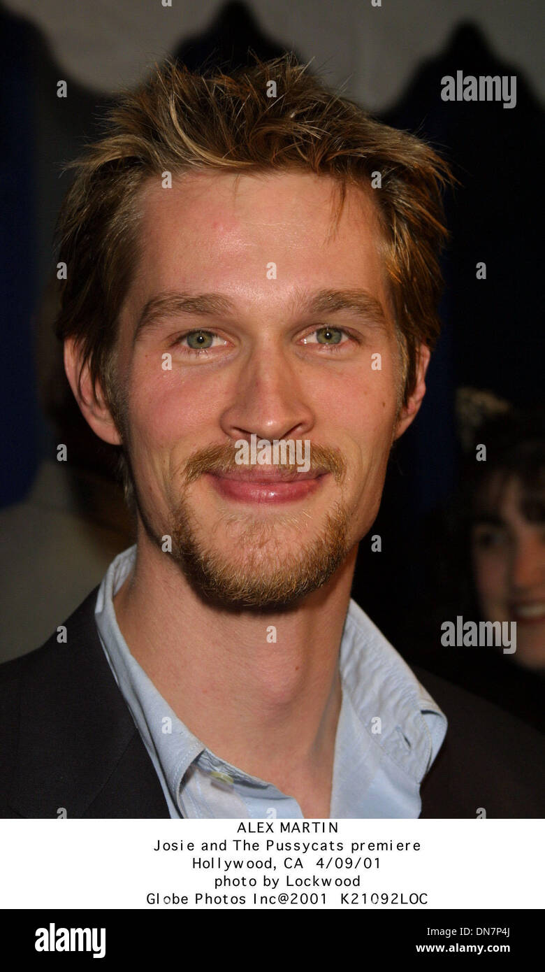Apr. 9, 2001 - ALEX MARTIN.Josie and The Pussycats premiere, Hollywood ...