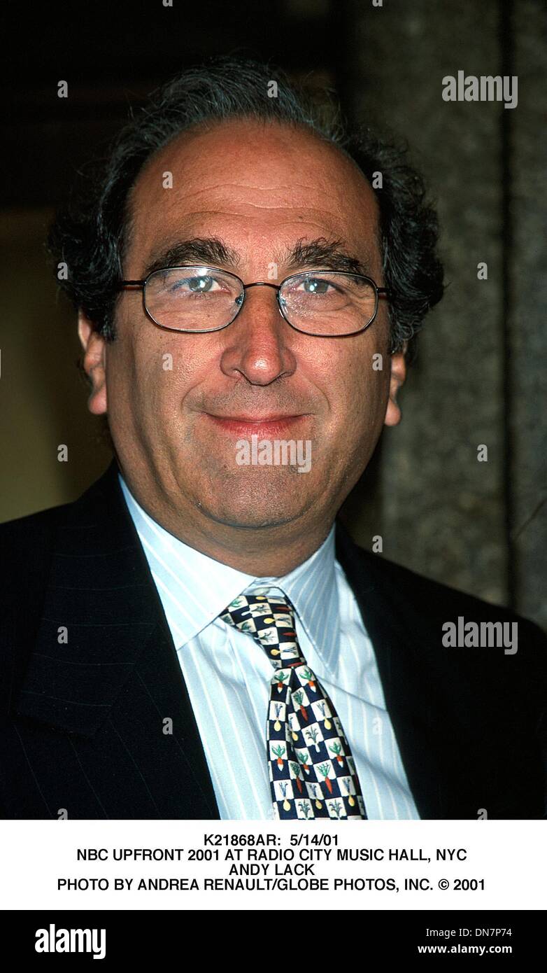 May 14, 2001 - K21868AR: 5/14/01.NBC UPFRONT 2001 AT RADIO CITY MUSIC ...