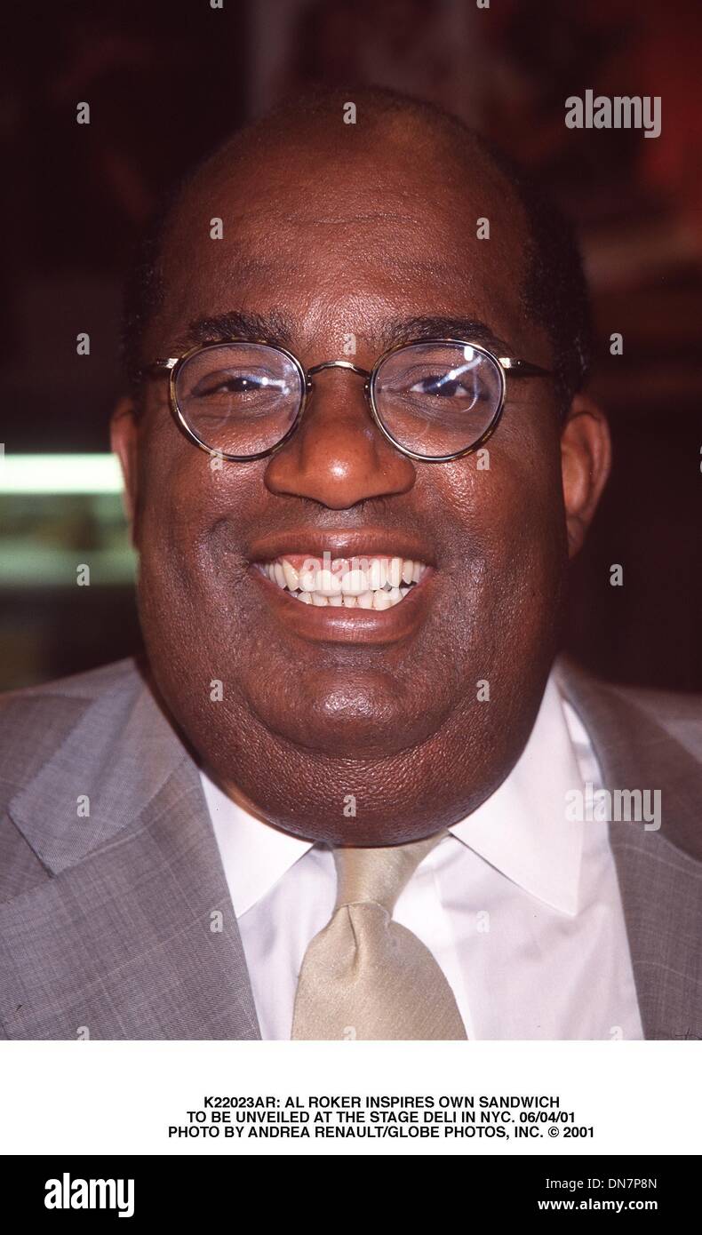 June 4, 2001 - K22023AR: AL ROKER INSPIRES OWN SANDWICH.TO BE UNVEILED ...