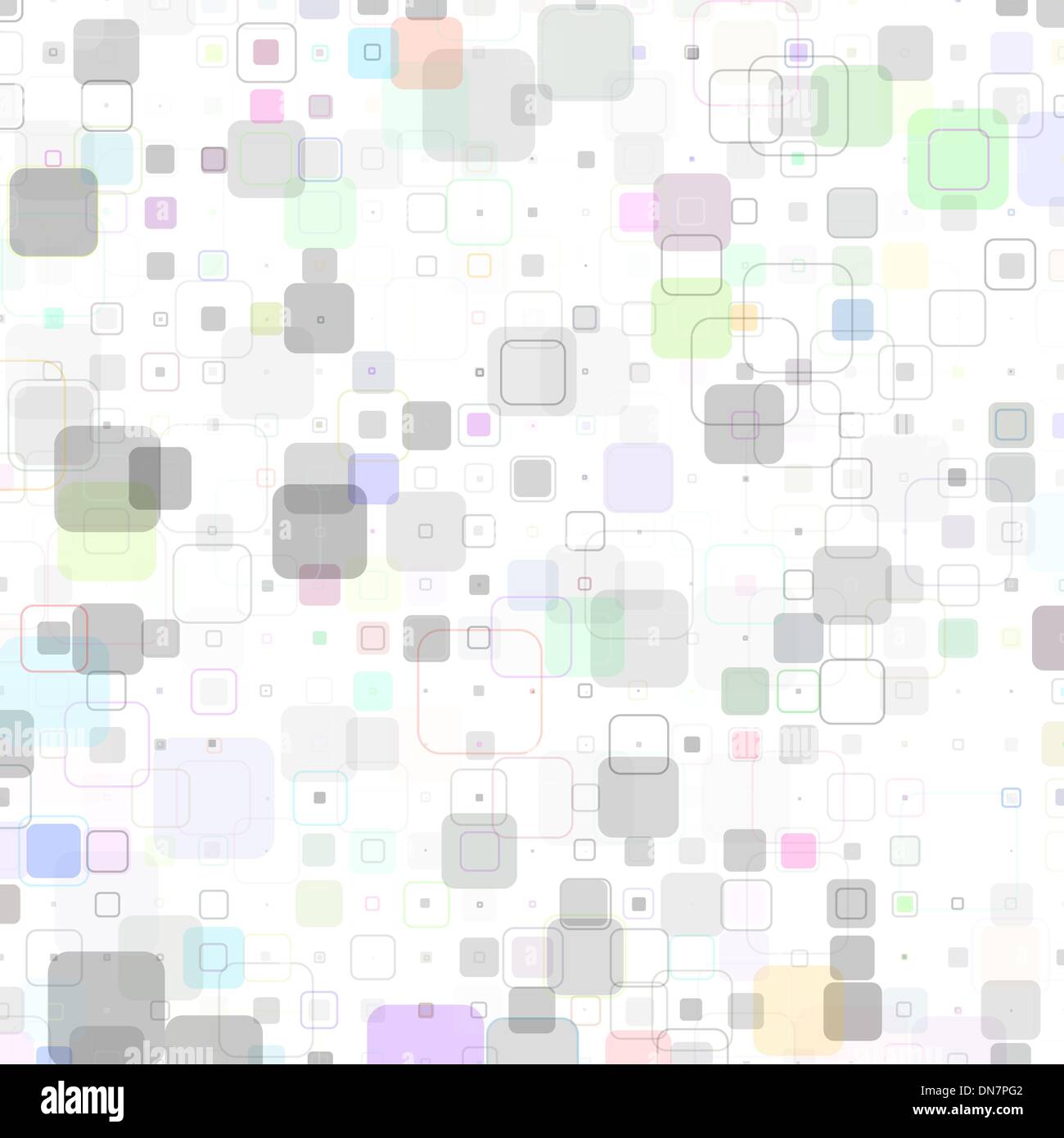 Abstract Technical Geometric Square Background Stock Vector Image & Art ...