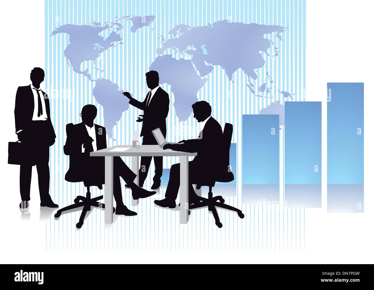 Employment world Stock Vector Images - Alamy