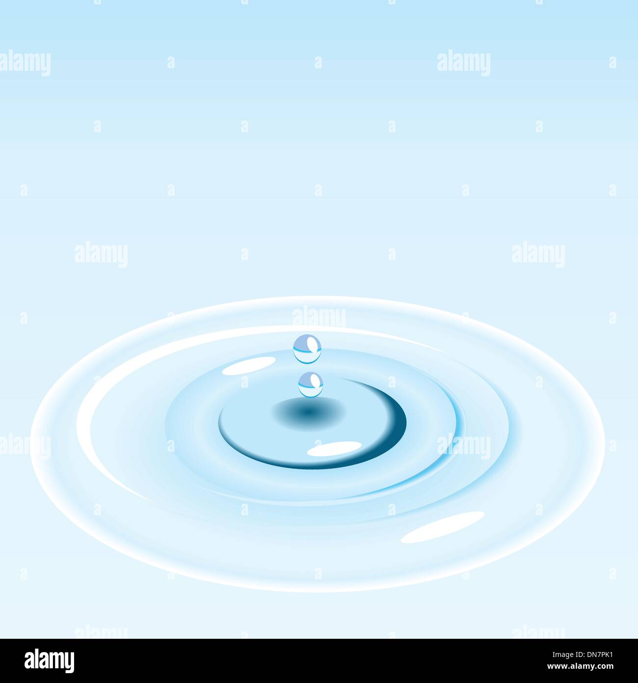 Smooth water ripples Stock Vector Images - Alamy