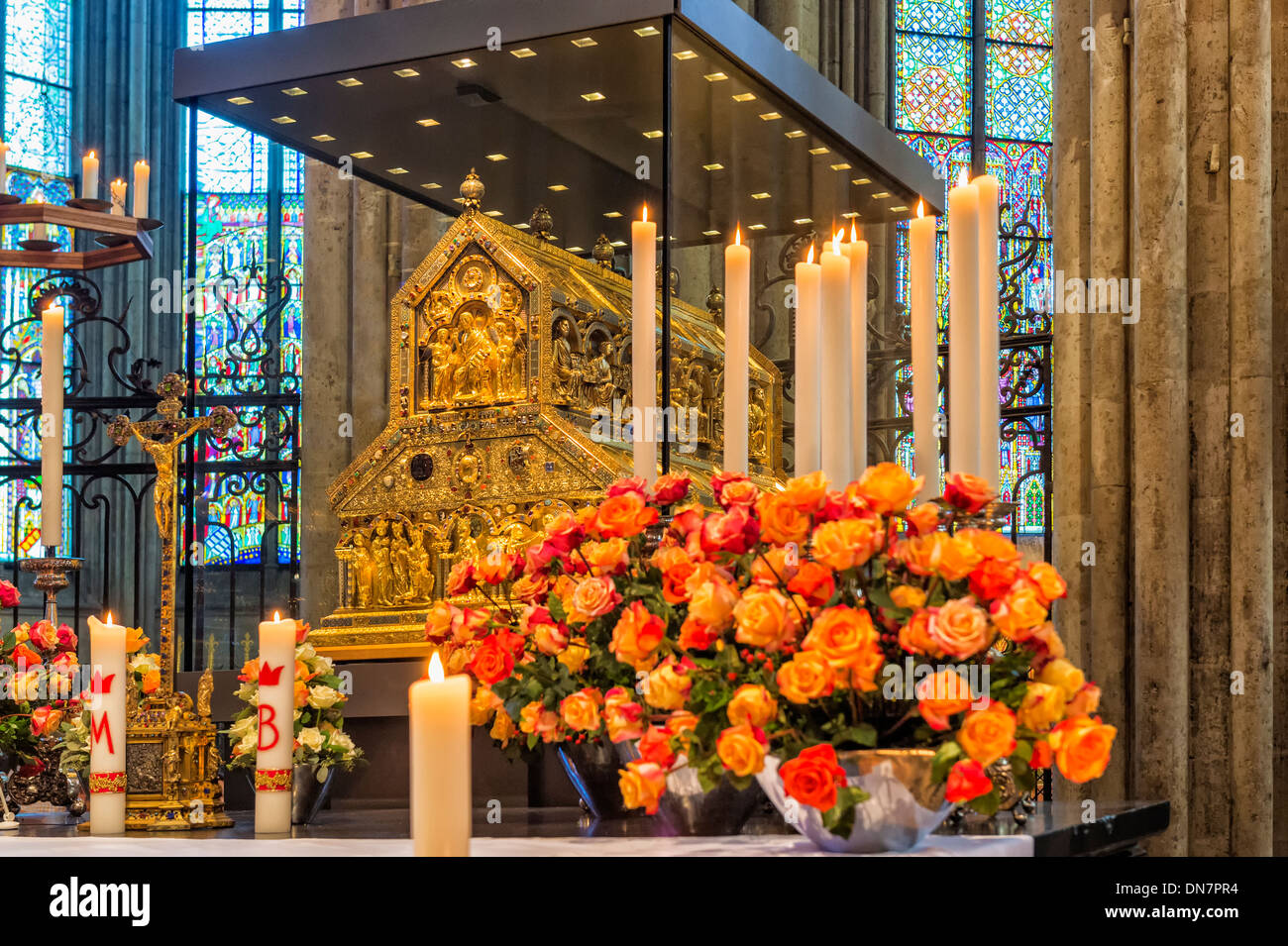 The shrine of the three kings hi-res stock photography and images - Alamy