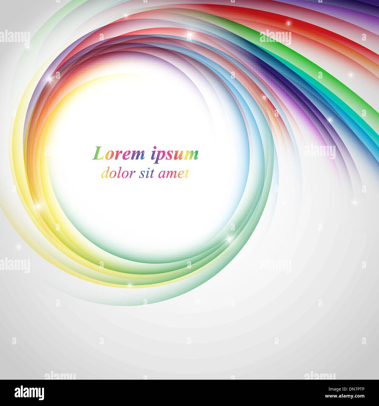 colorful vector rainbow backdrop Stock Vector Image & Art - Alamy