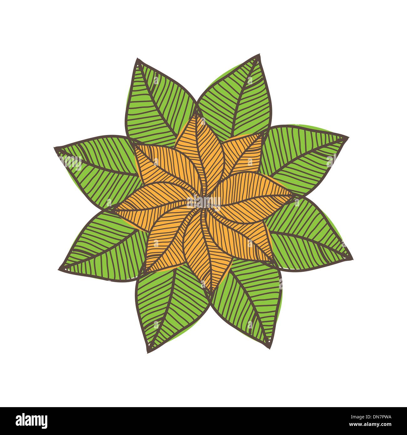Colorful autumn leaves. Vector illustration Stock Vector Image & Art ...