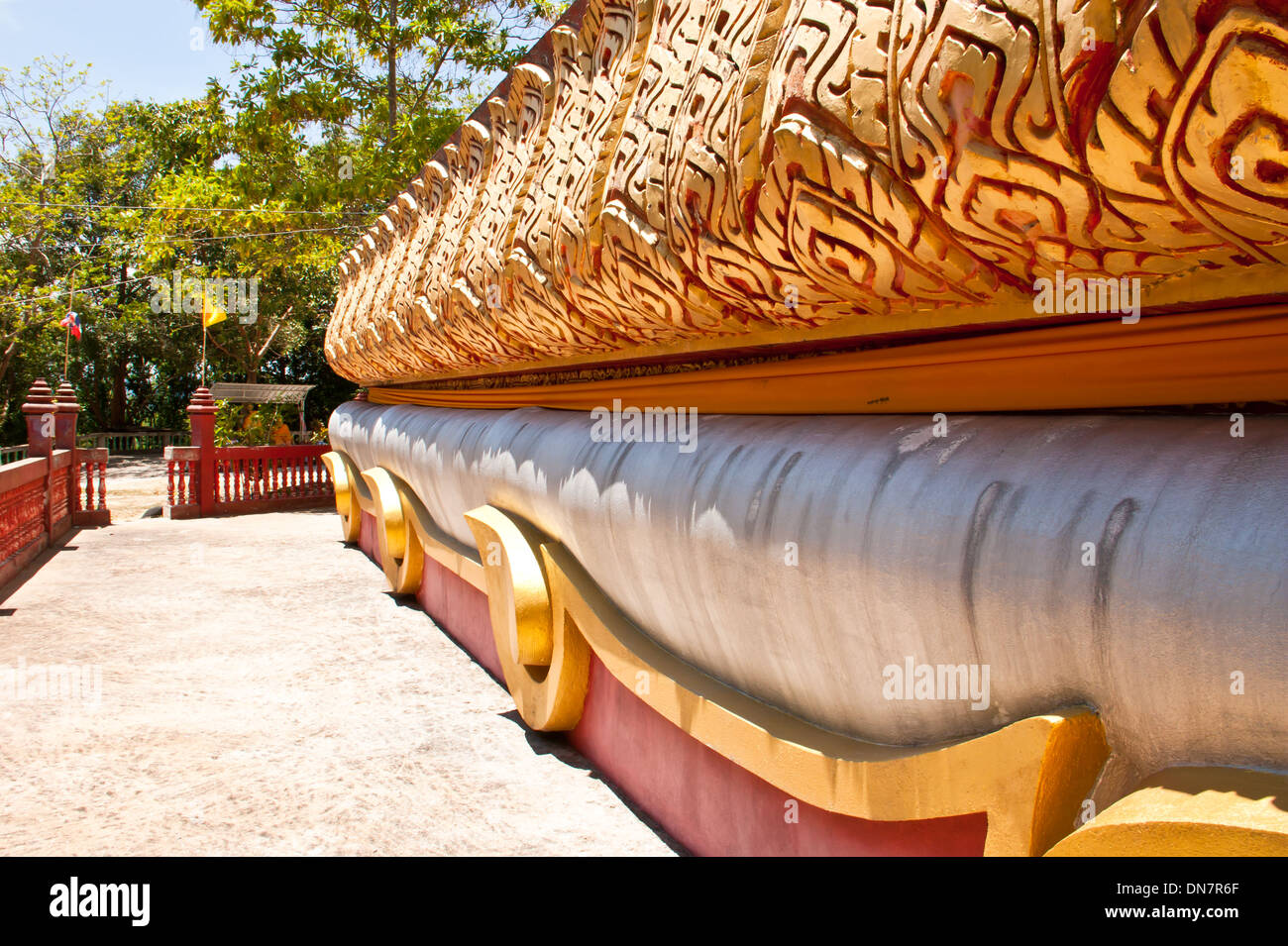 Vintage tile texture in temple hi-res stock photography and images - Alamy