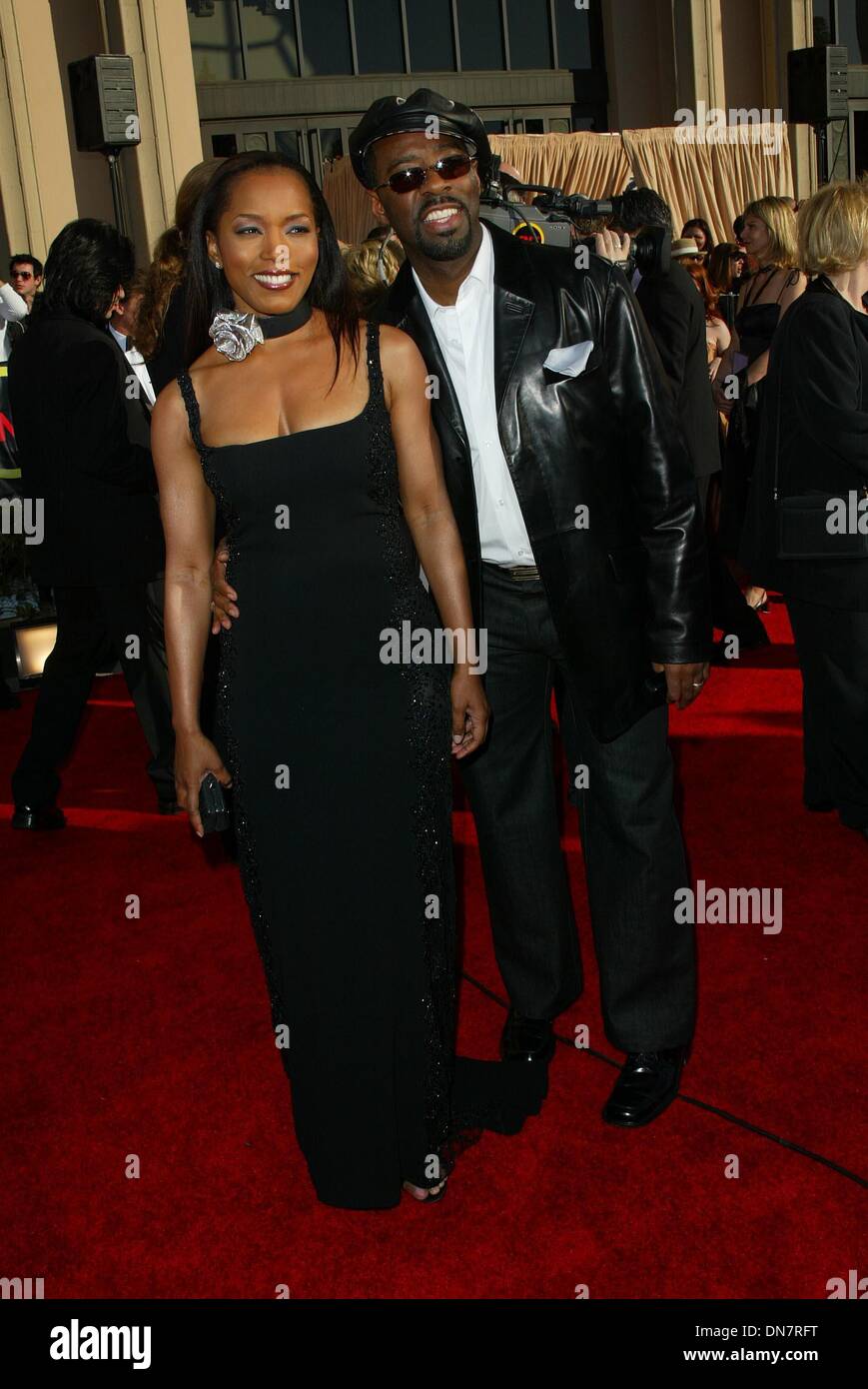 Angela bassett with husband hi-res stock photography and images - Alamy