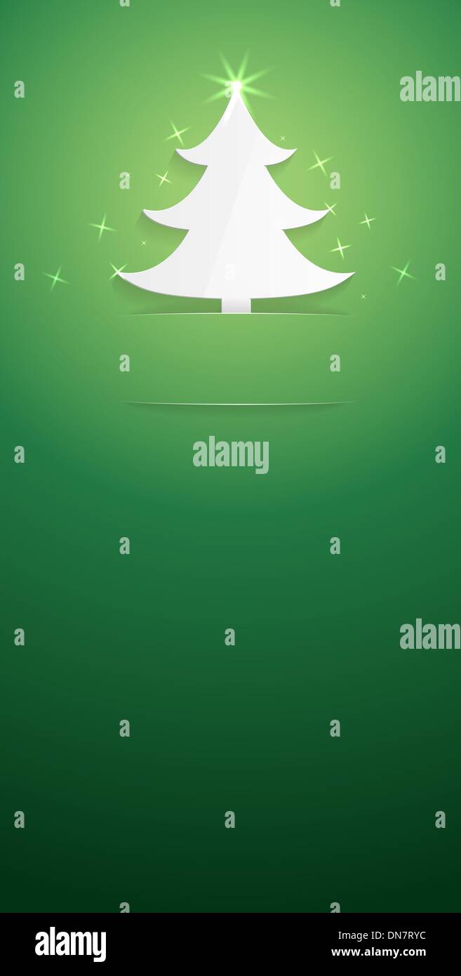 Abstract christmas tree vertical Stock Vector Images - Alamy