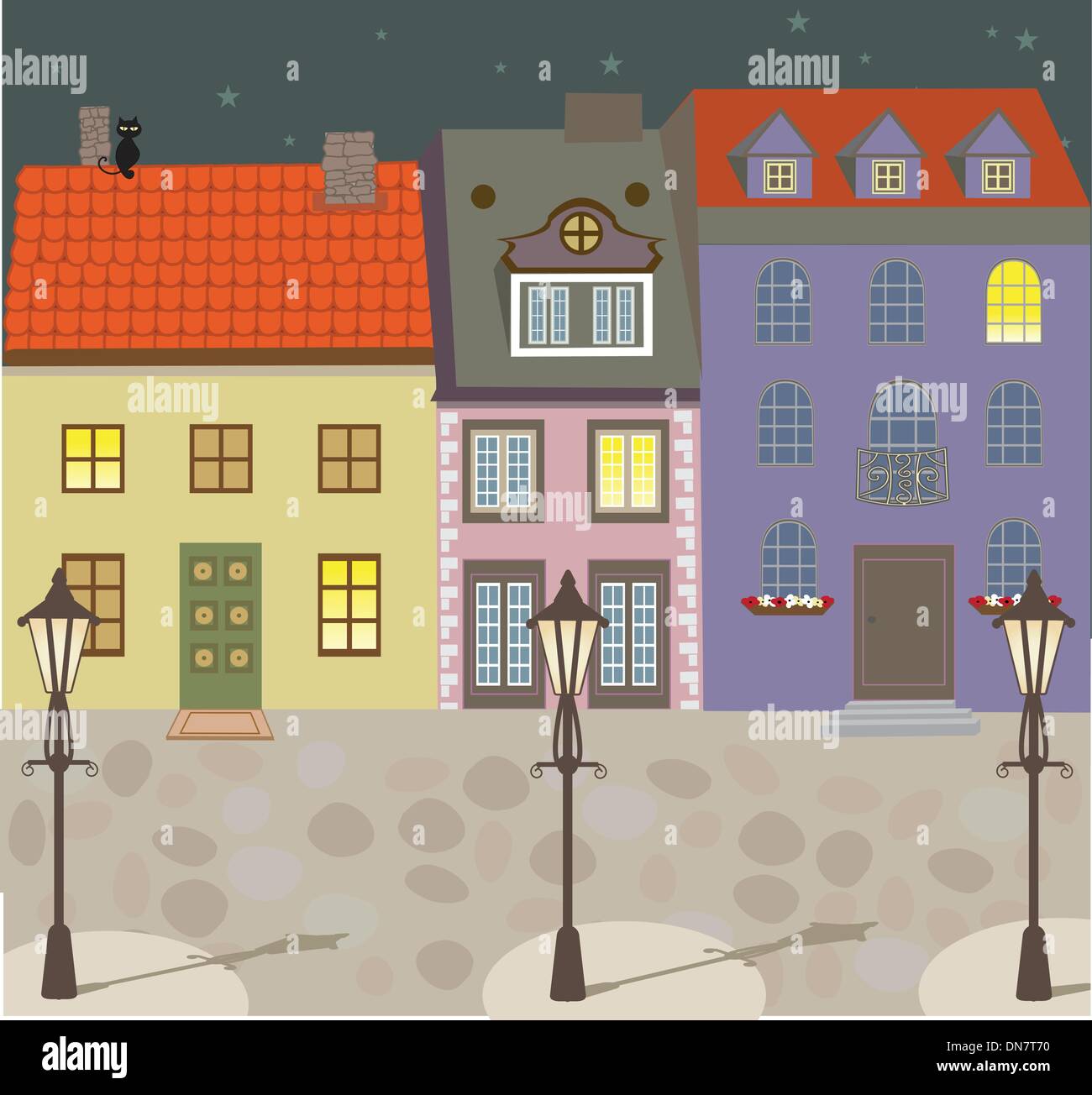 New contemporary building Stock Vector Images - Alamy