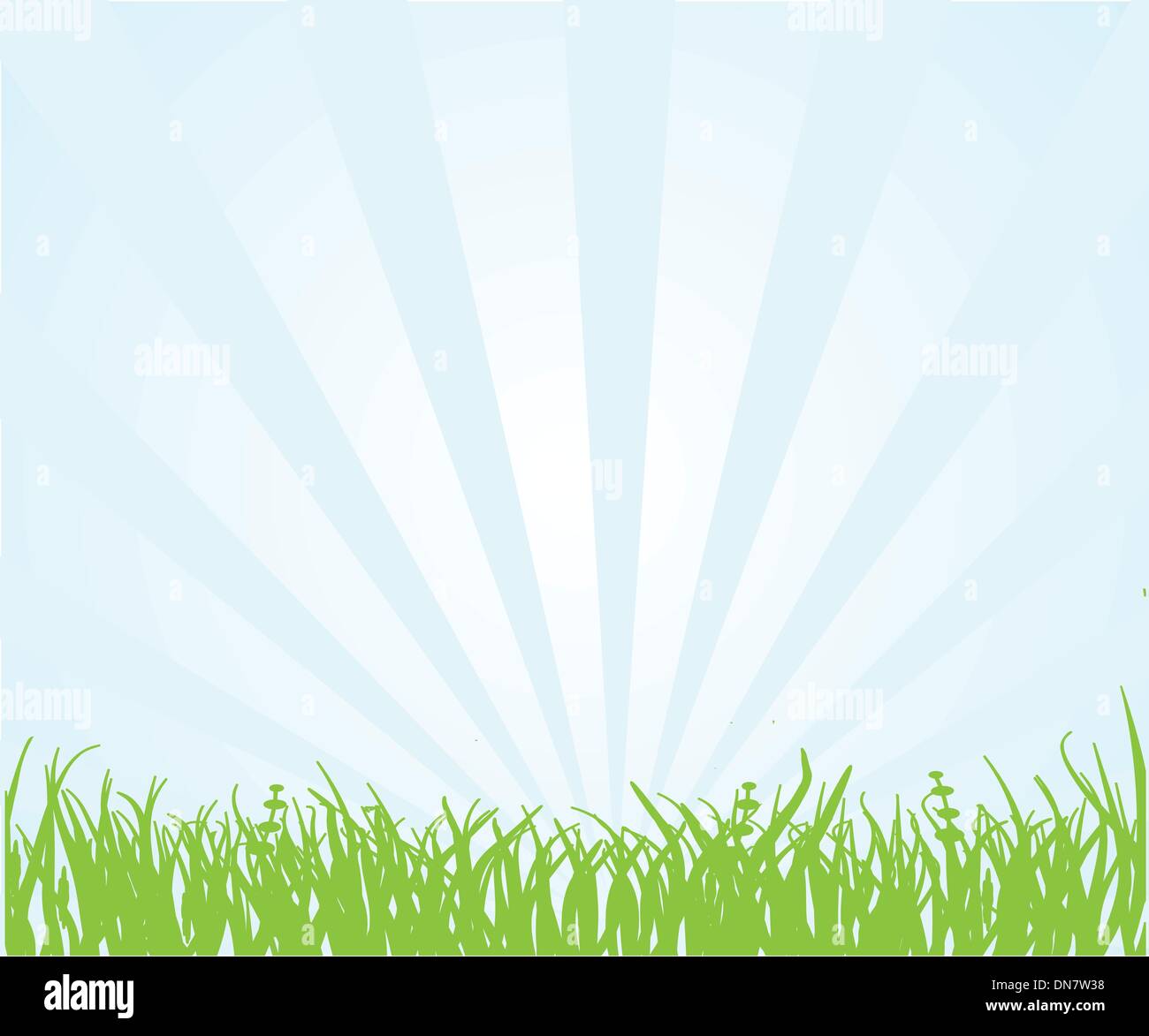 Beautiful field green grass Stock Vector Images - Alamy