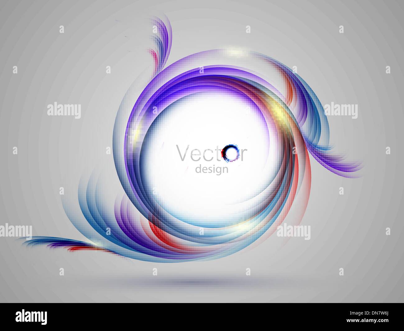 colorful vertical vector template with swirls Stock Vector Image & Art ...