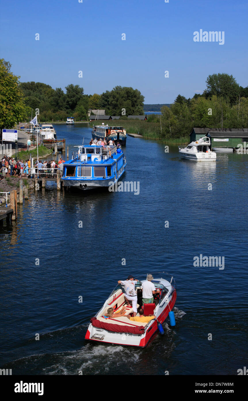 Plau excursion boat germany hi-res stock photography and images - Alamy