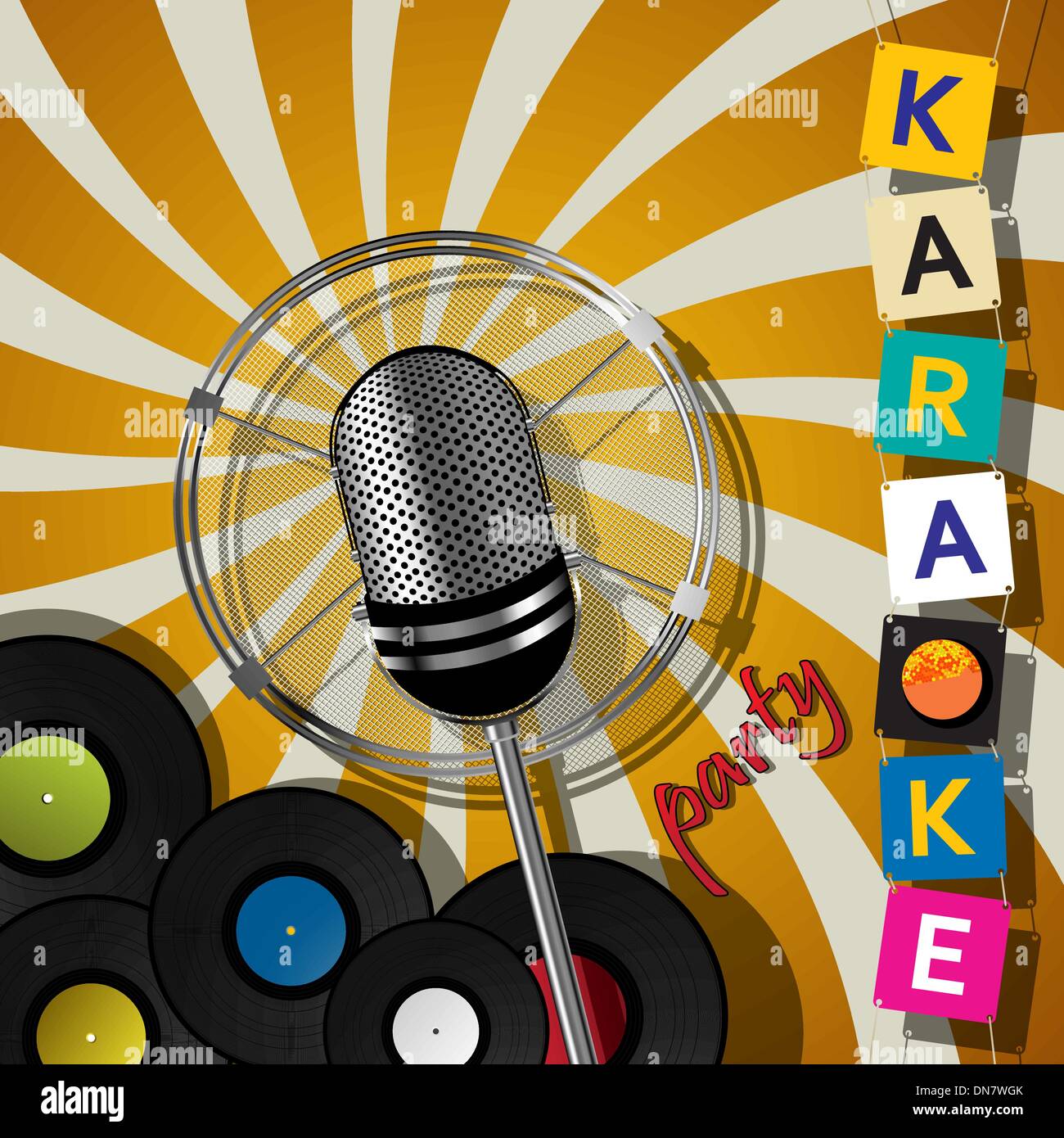 Karaoke party design Stock Vector Image & Art - Alamy
