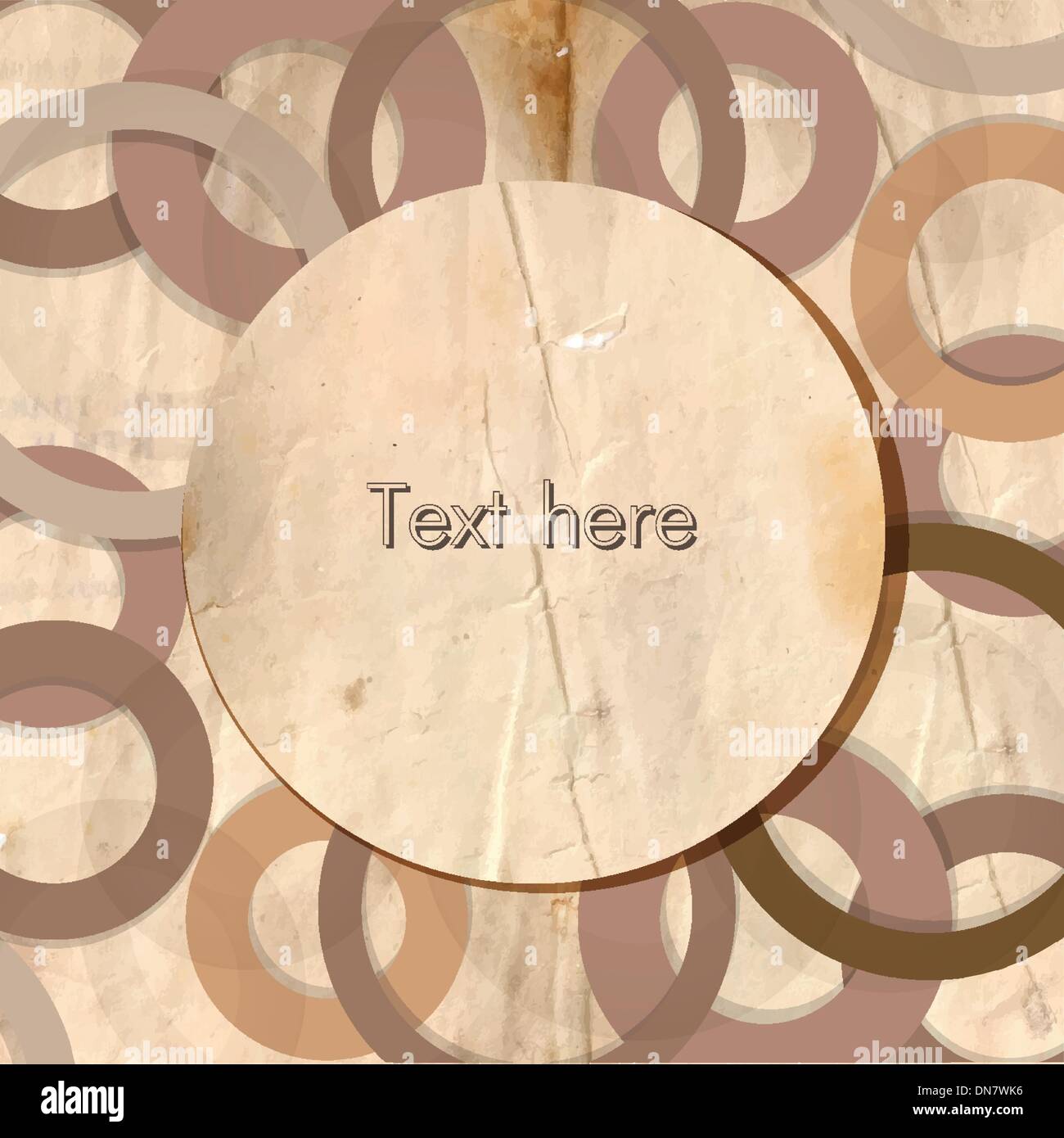 Old dirty frame from Stock Vector Images - Alamy