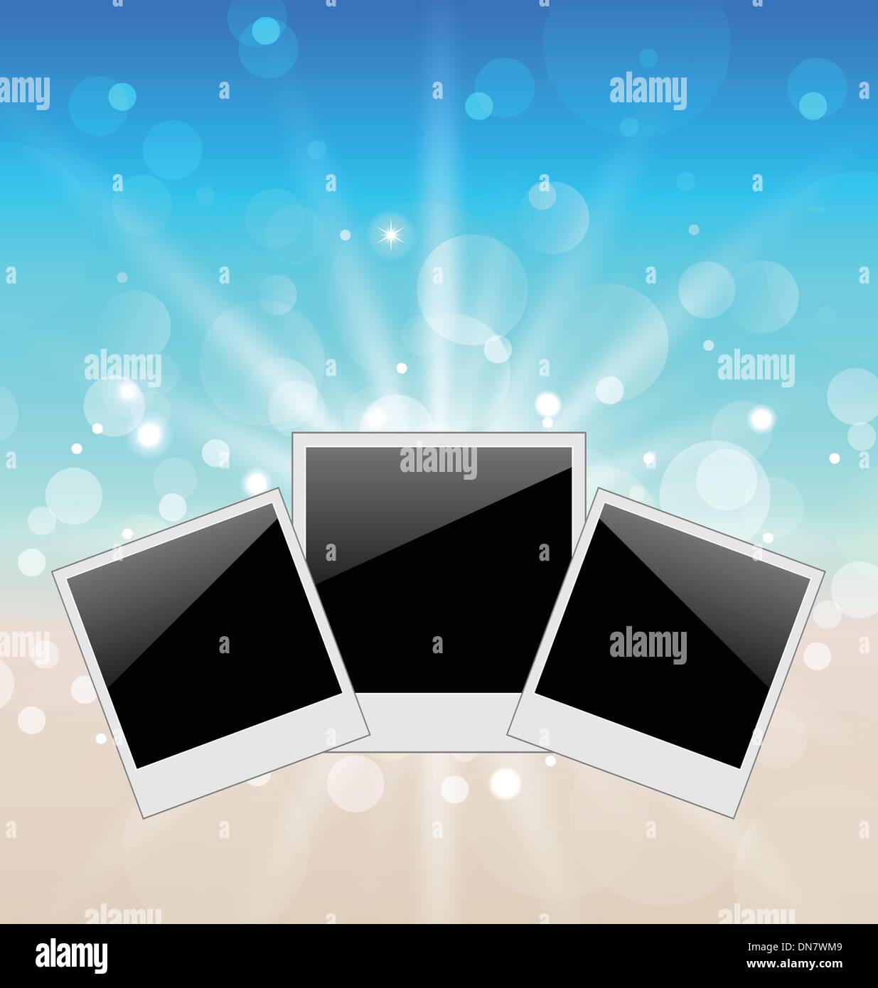 Pictures of paradise Stock Vector Images - Alamy