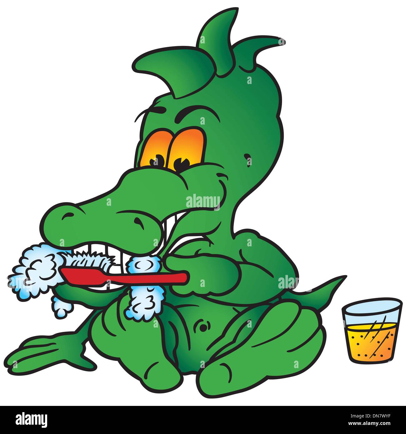 Cartoon toothpaste hi-res stock photography and images - Alamy