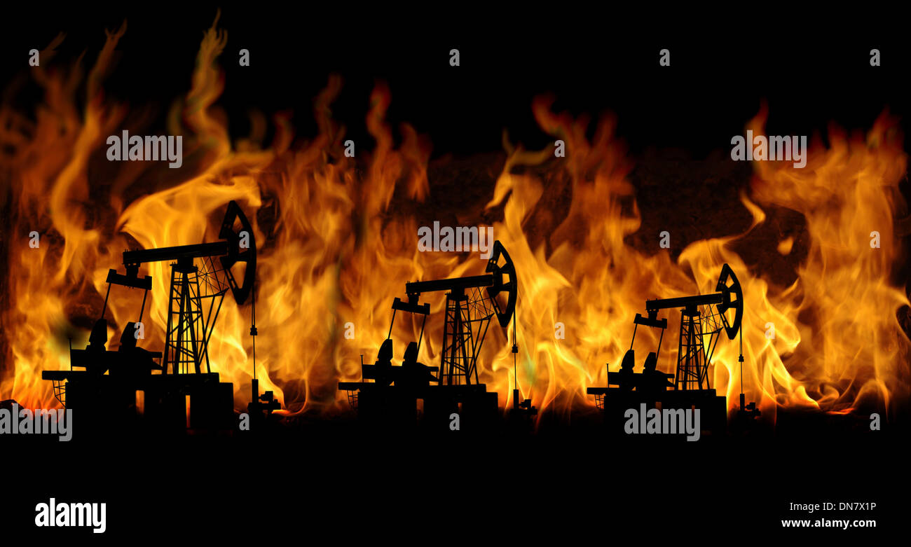 Oil and gas fire drill hi-res stock photography and images - Alamy