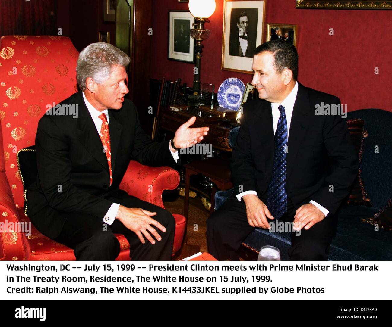 July 15, 1999 - K14433JKEL 07/15/99.Washington, DC.President Clinton ...