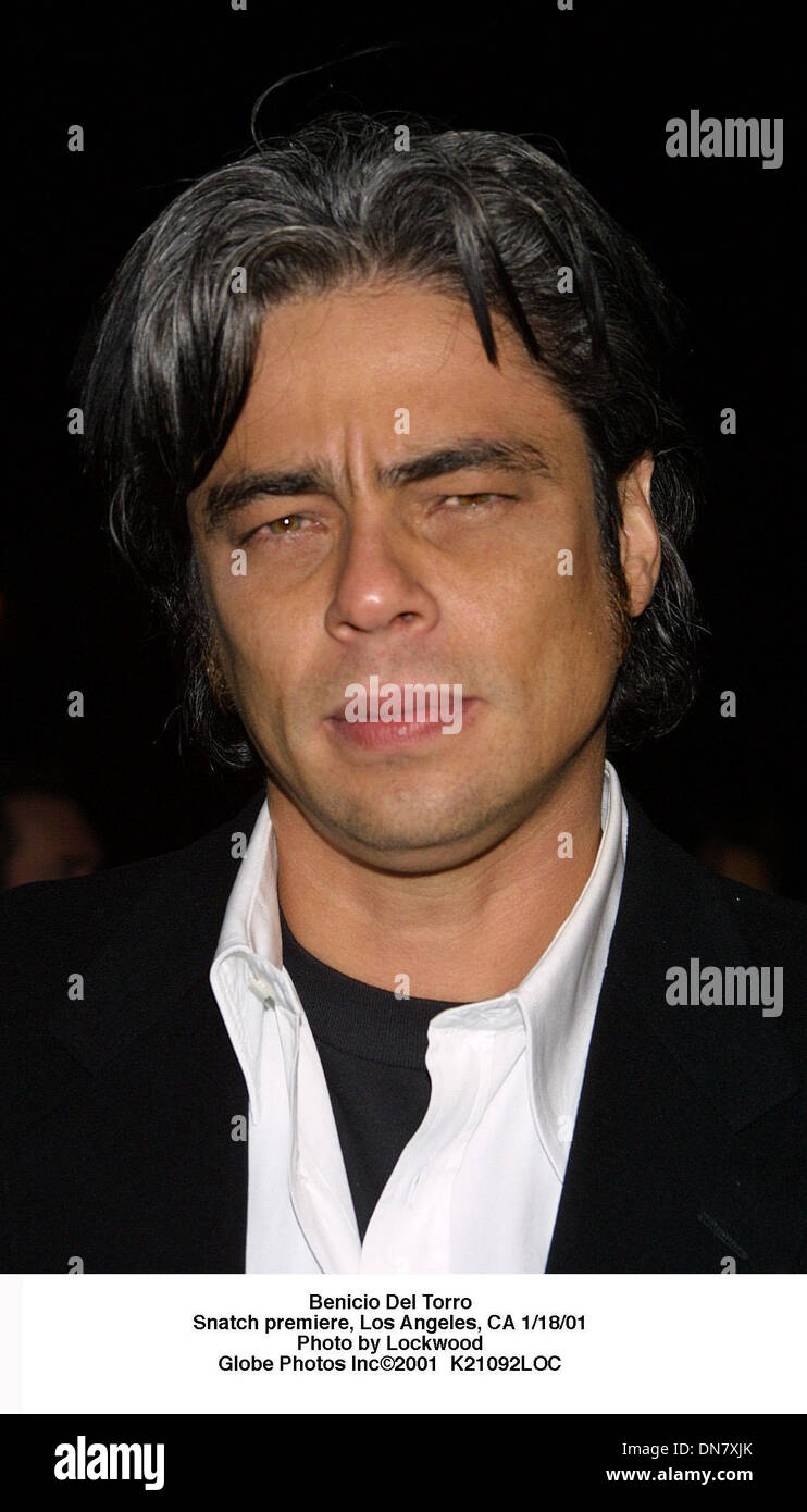 Snatch benicio hi-res stock photography and images - Alamy