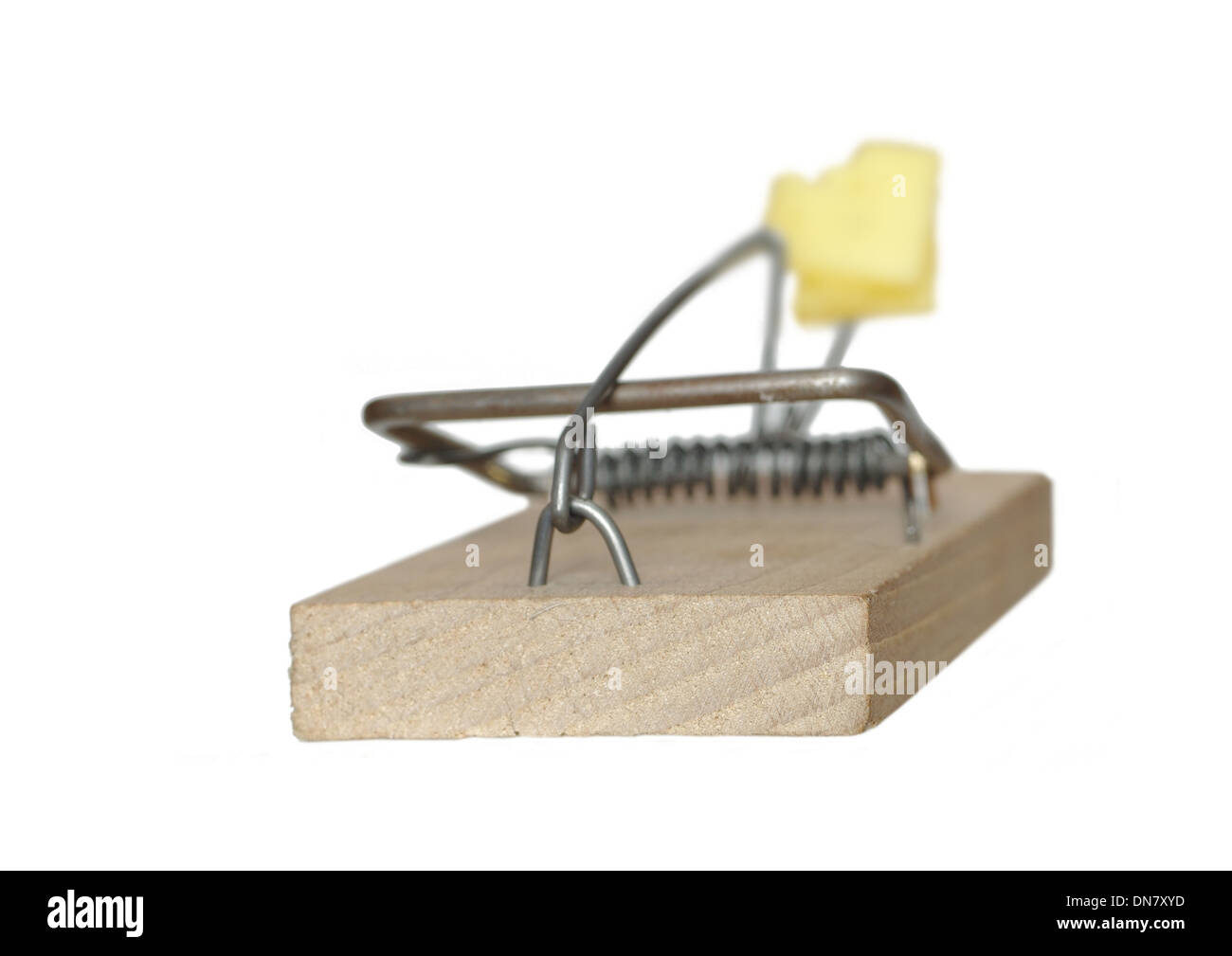 trap onwhite background Stock Photo - Alamy