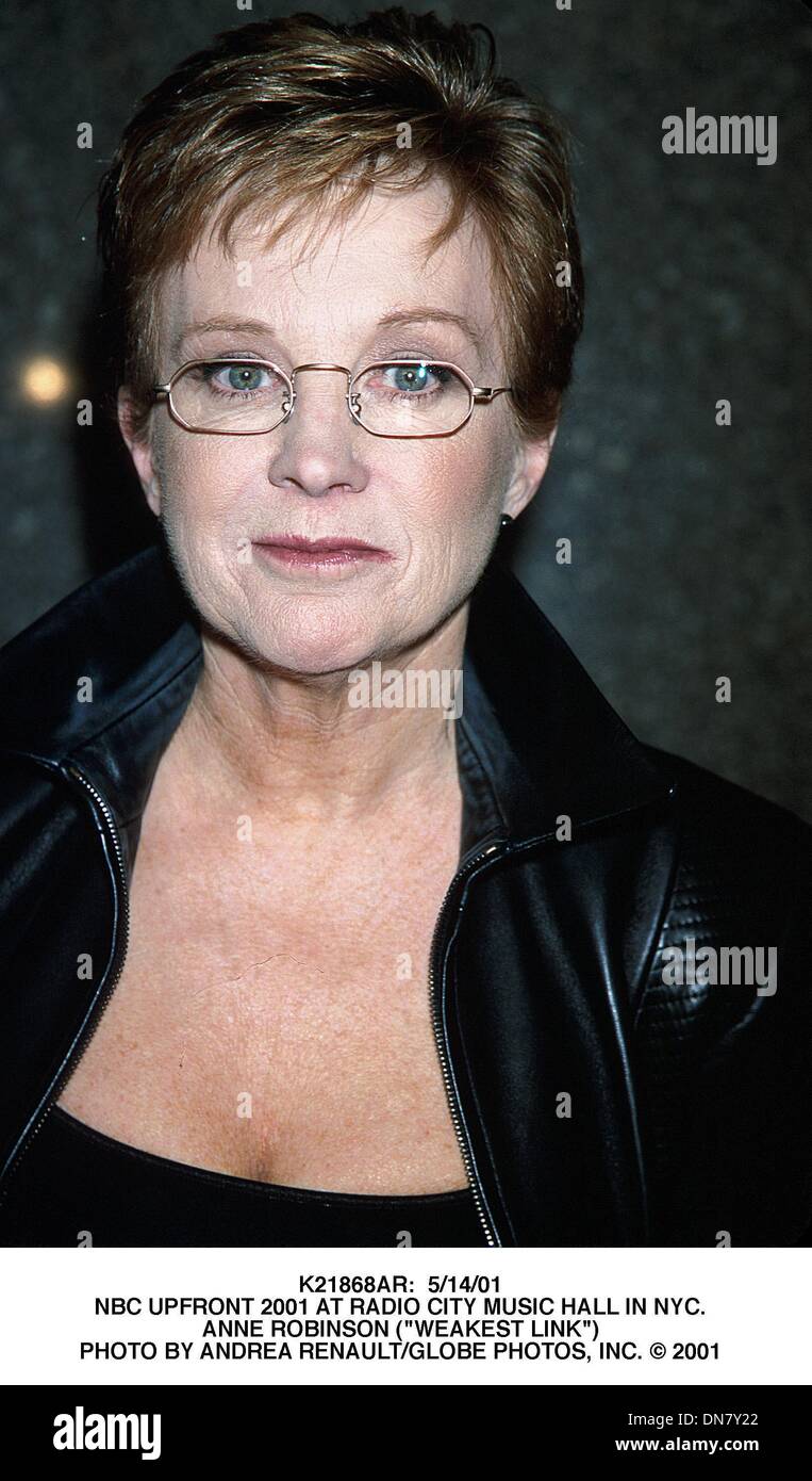 May 14, 2001 - K21868AR: 5/14/01.NBC UPFRONT 2001 AT RADIO CITY MUSIC ...