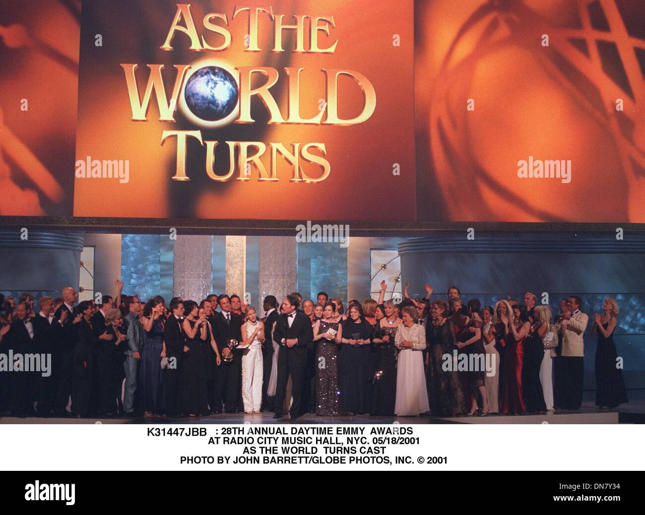 May 18, 2001 - K31447JBB.28TH ANNUAL DAYTIME EMMY AWARDS.AT RADIO CITY ...