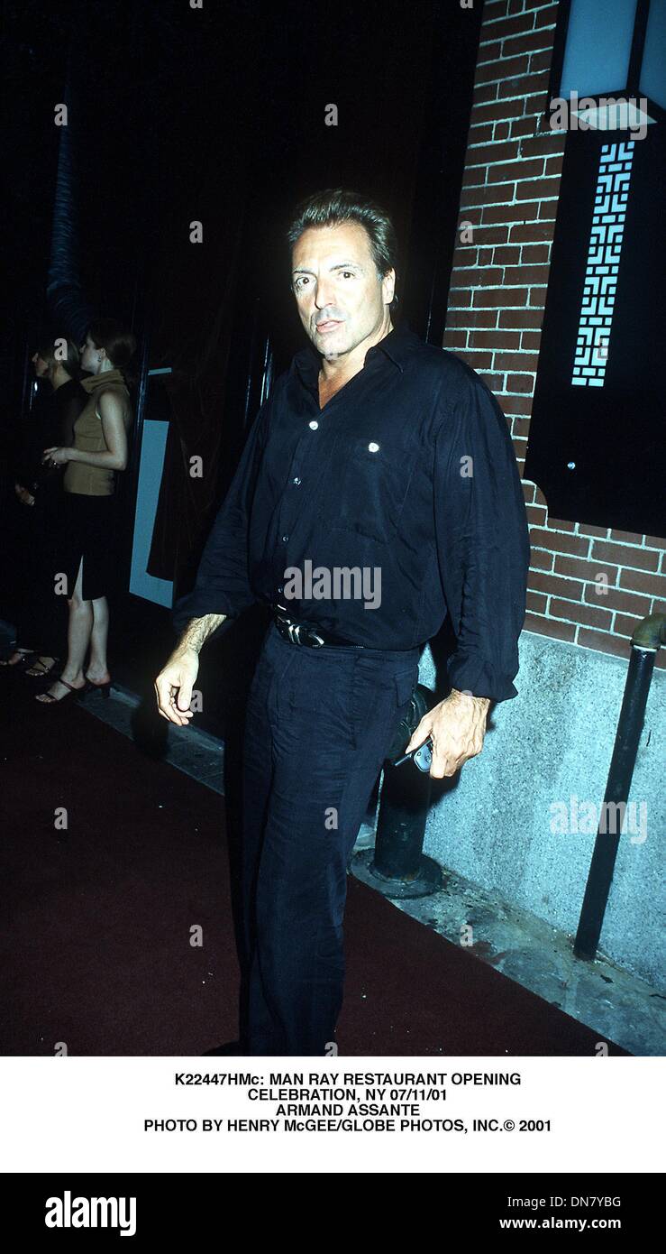 July 11, 2001 - K22447HMc: MAN RAY RESTAURANT OPENING.CELEBRATION, NY ...