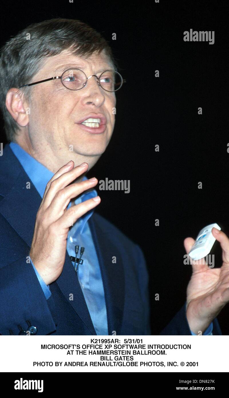May 31, 2001 - K21995AR: 5/31/01.MICROSOFT'S OFFICE XP SOFTWARE ...