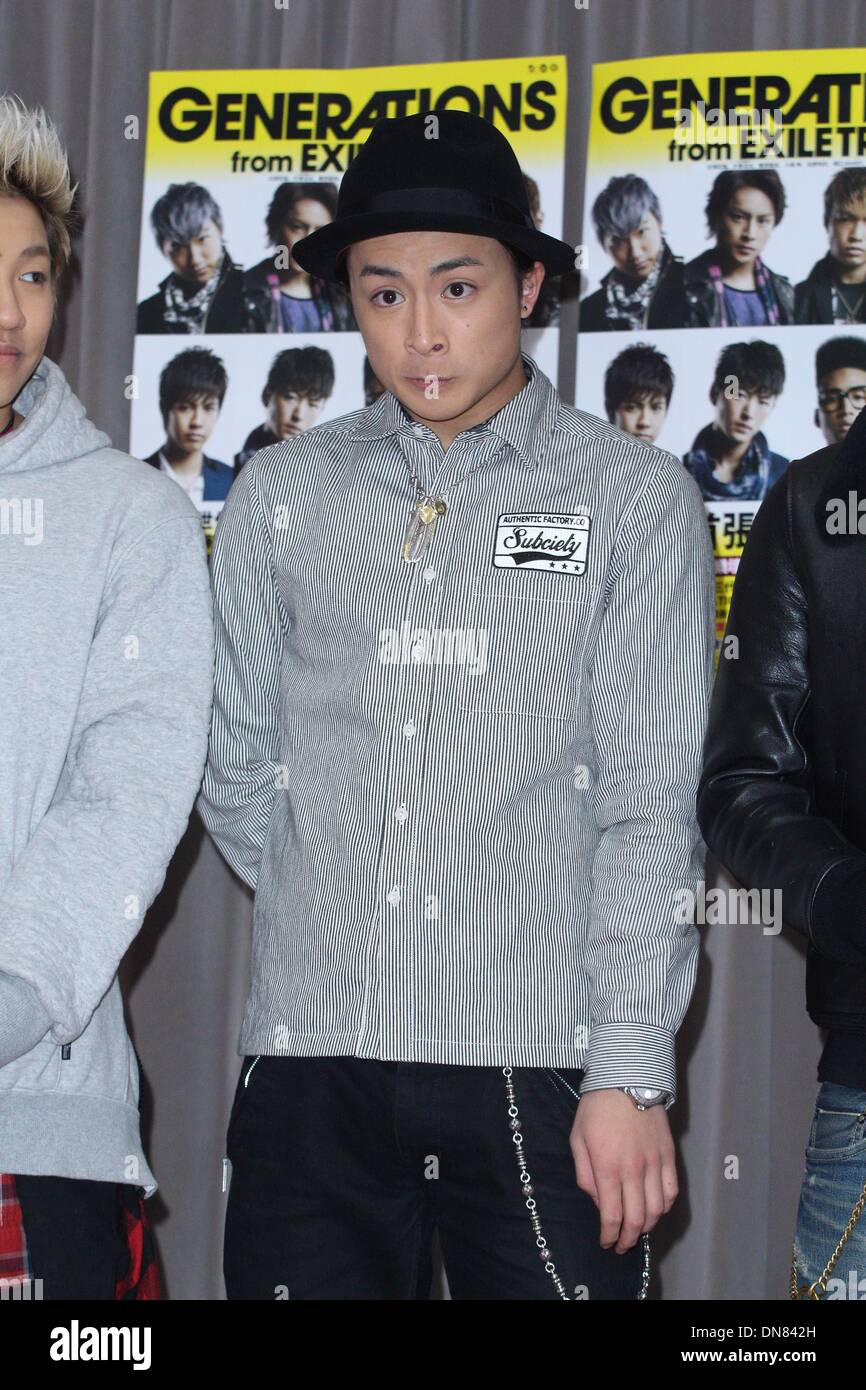 Japanese group GENERATIONS promote their new album in Taipei,China on ...