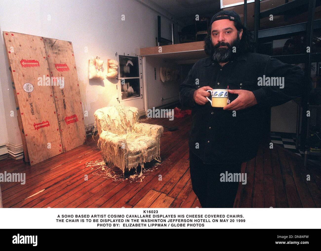 May 20, 1999 - K16023 05/20/99.A SOHO BASED ARTIST COSIMO CAVALLARE ...