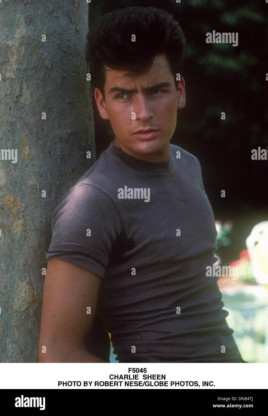 Feb. 7, 2001 - F5045.CHARLIE SHEEN. ROBERT NESE/(Credit Image: © Globe ...