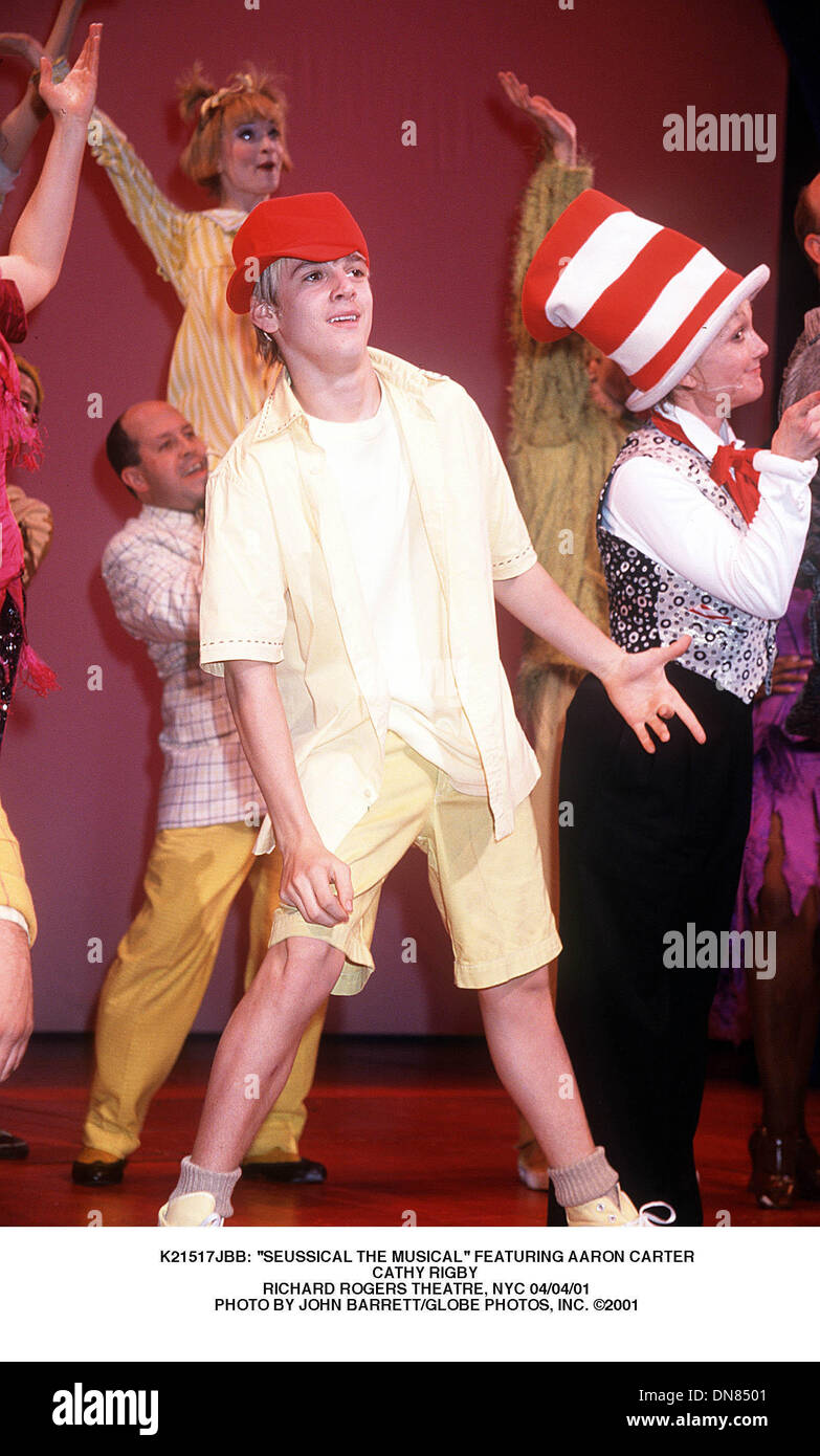 Apr. 4, 2001 - K21517JBB: ''SEUSSICAL THE MUSICAL'' FEATURING AARON ...