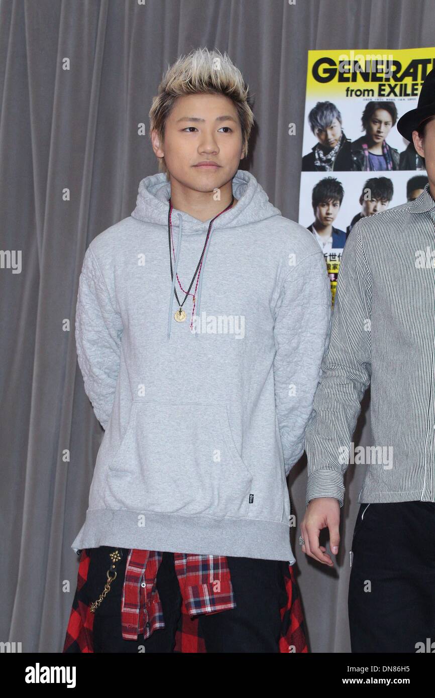 Japanese group GENERATIONS promote their new album in Taipei,China on ...