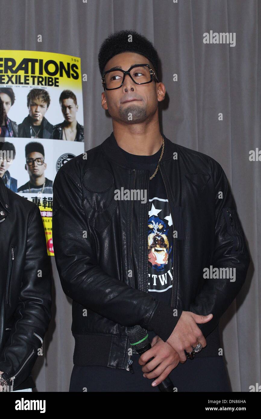 Japanese group GENERATIONS promote their new album in Taipei,China on ...