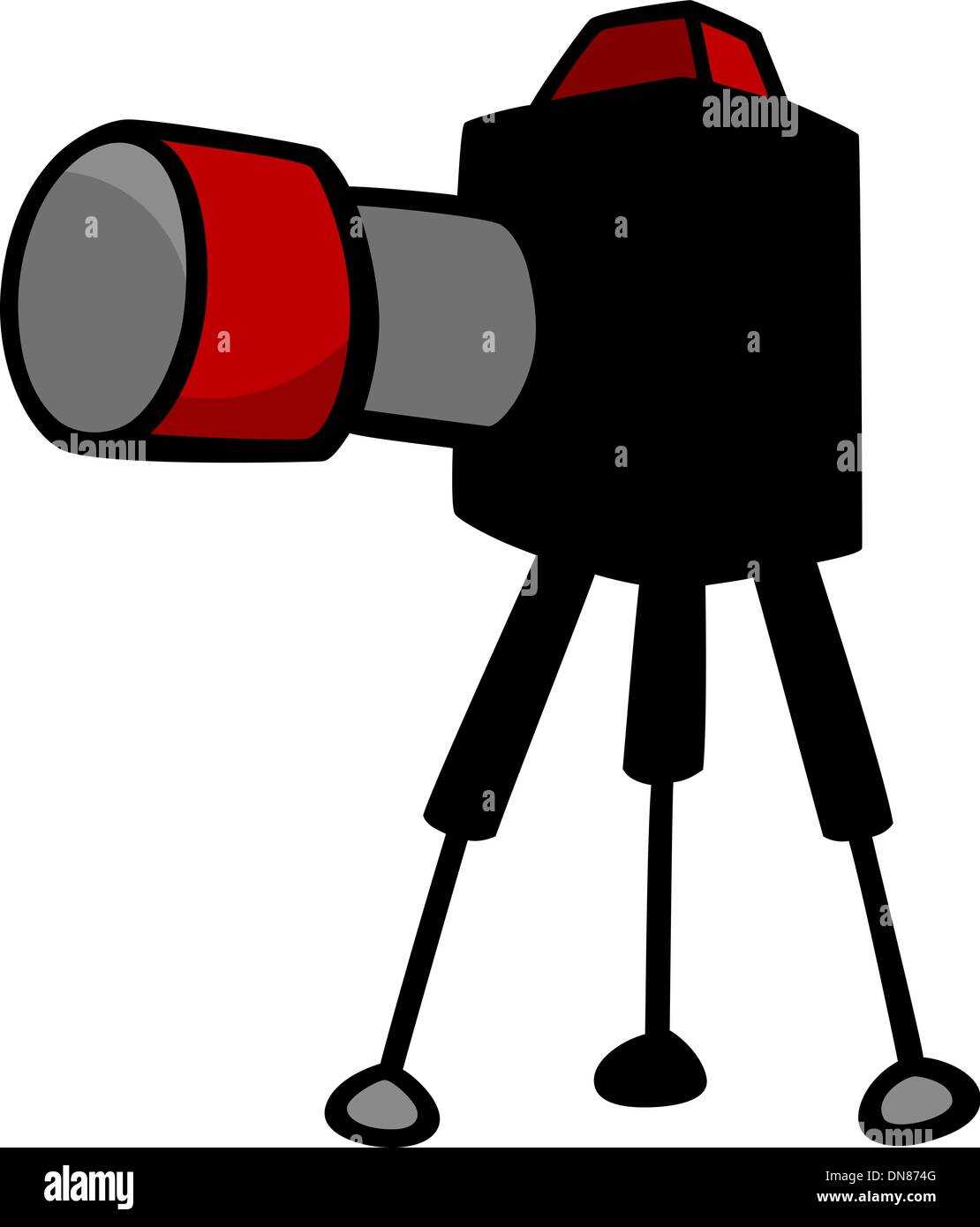 camera clip art cartoon illustration Stock Vector Image & Art - Alamy