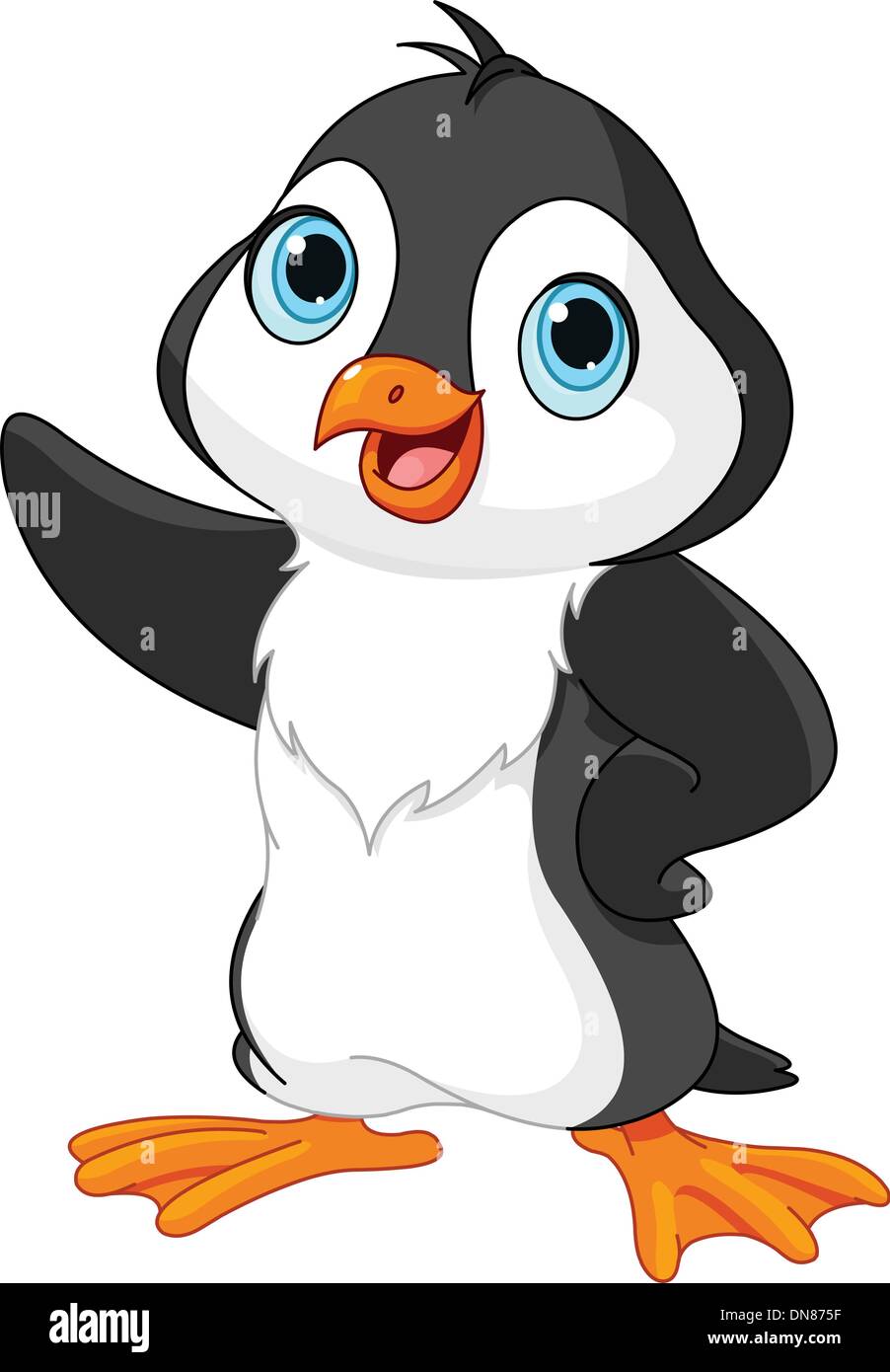 Penguin Cartoon Characters Stock Photos & Penguin Cartoon Characters ...