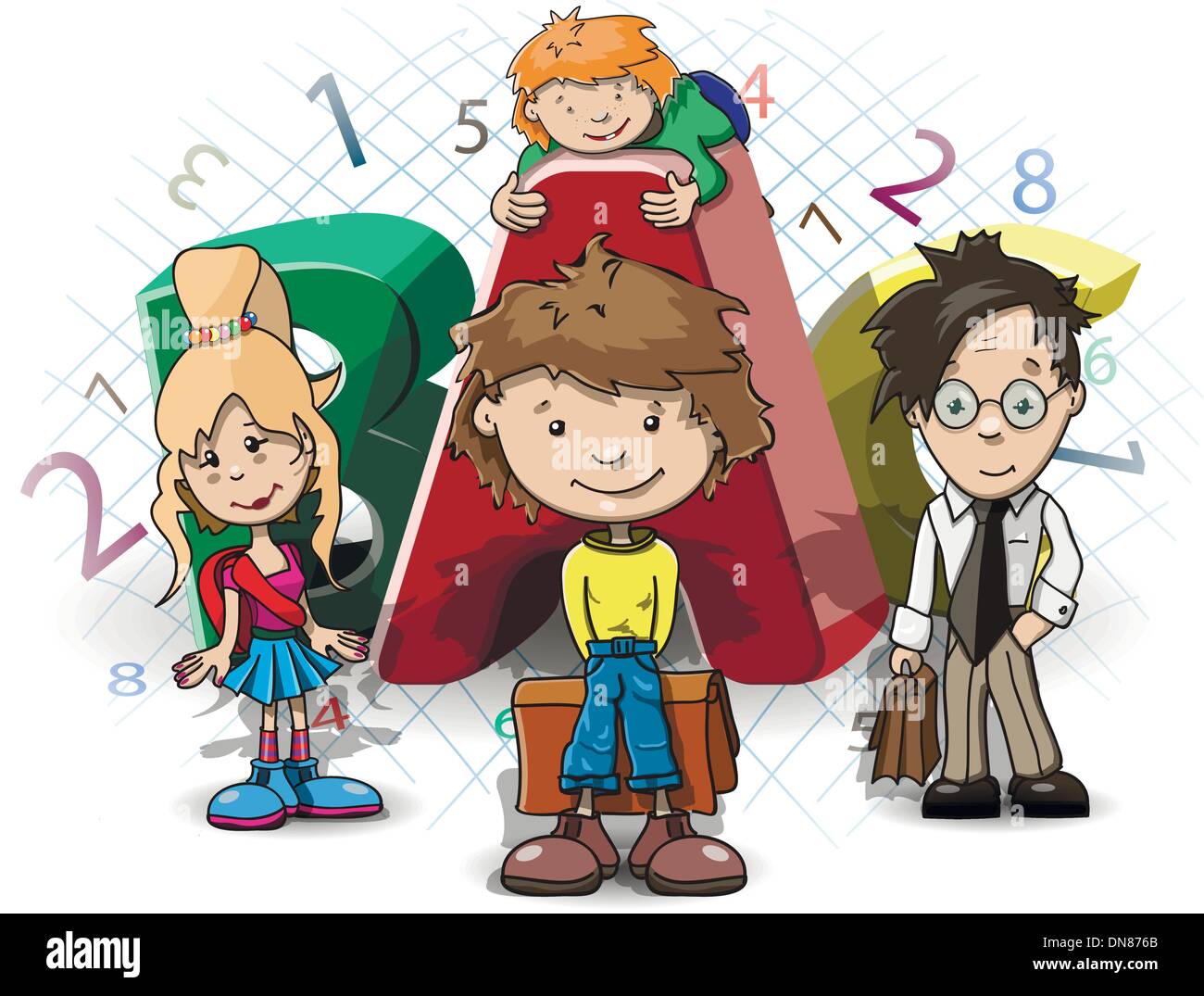 Child fall back Stock Vector Images - Alamy