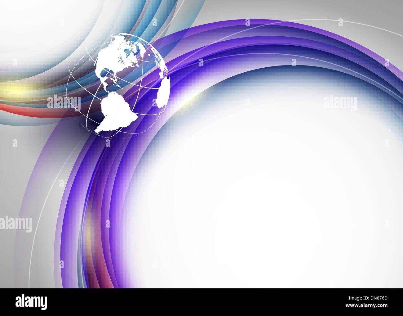 Vector elegant background with globe Stock Vector Images - Alamy