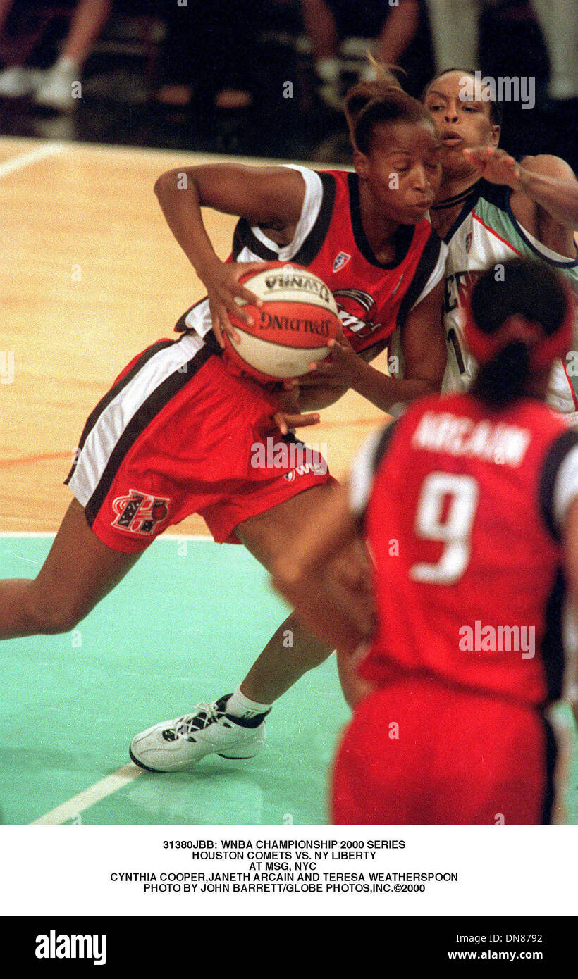 Apr. 28, 1995 - 31380JBB: WNBA CHAMPIONSHIP 2000 SERIES.HOUSTON COMETS ...