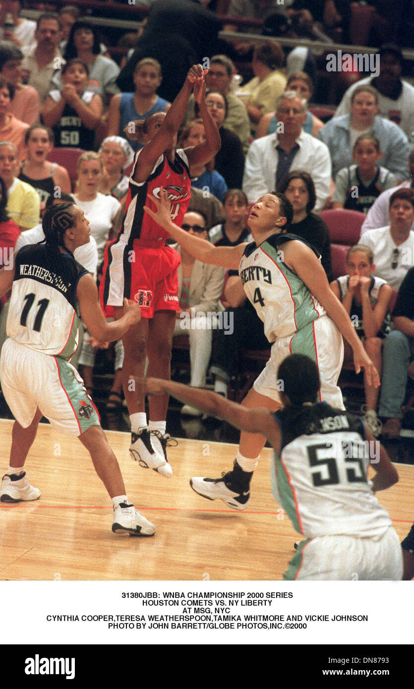 Apr. 28, 1995 - 31380JBB: WNBA CHAMPIONSHIP 2000 SERIES.HOUSTON COMETS ...