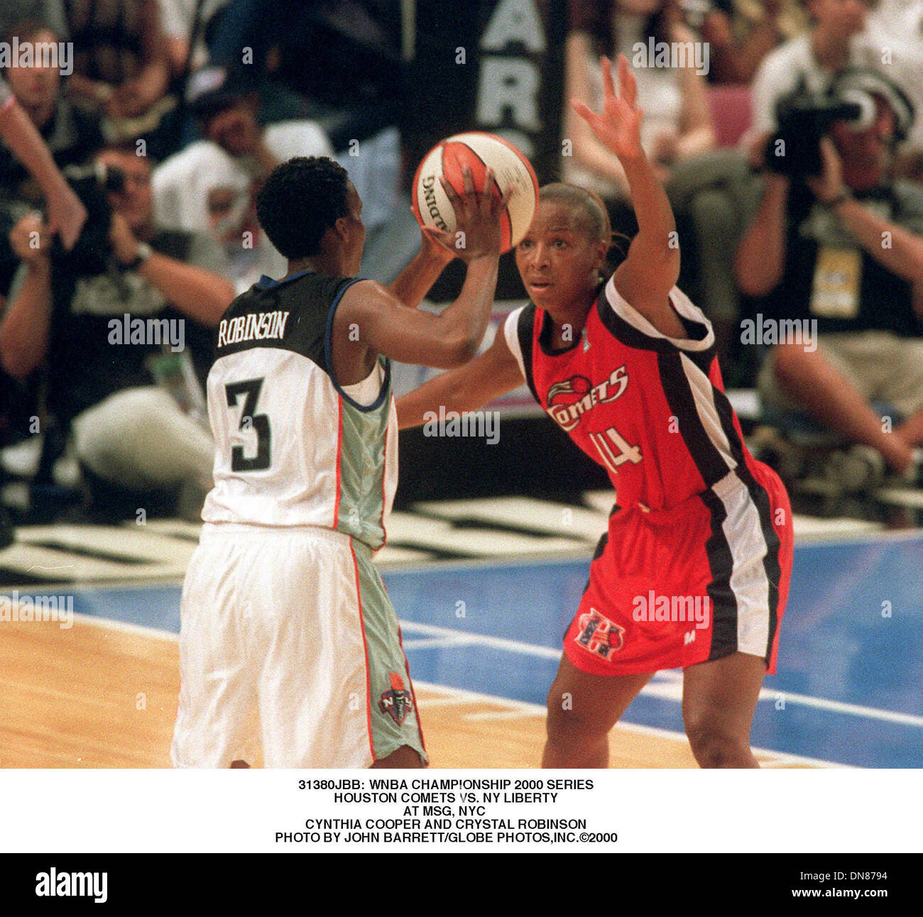 Apr. 28, 1995 - 31380JBB: WNBA CHAMPIONSHIP 2000 SERIES.HOUSTON COMETS ...