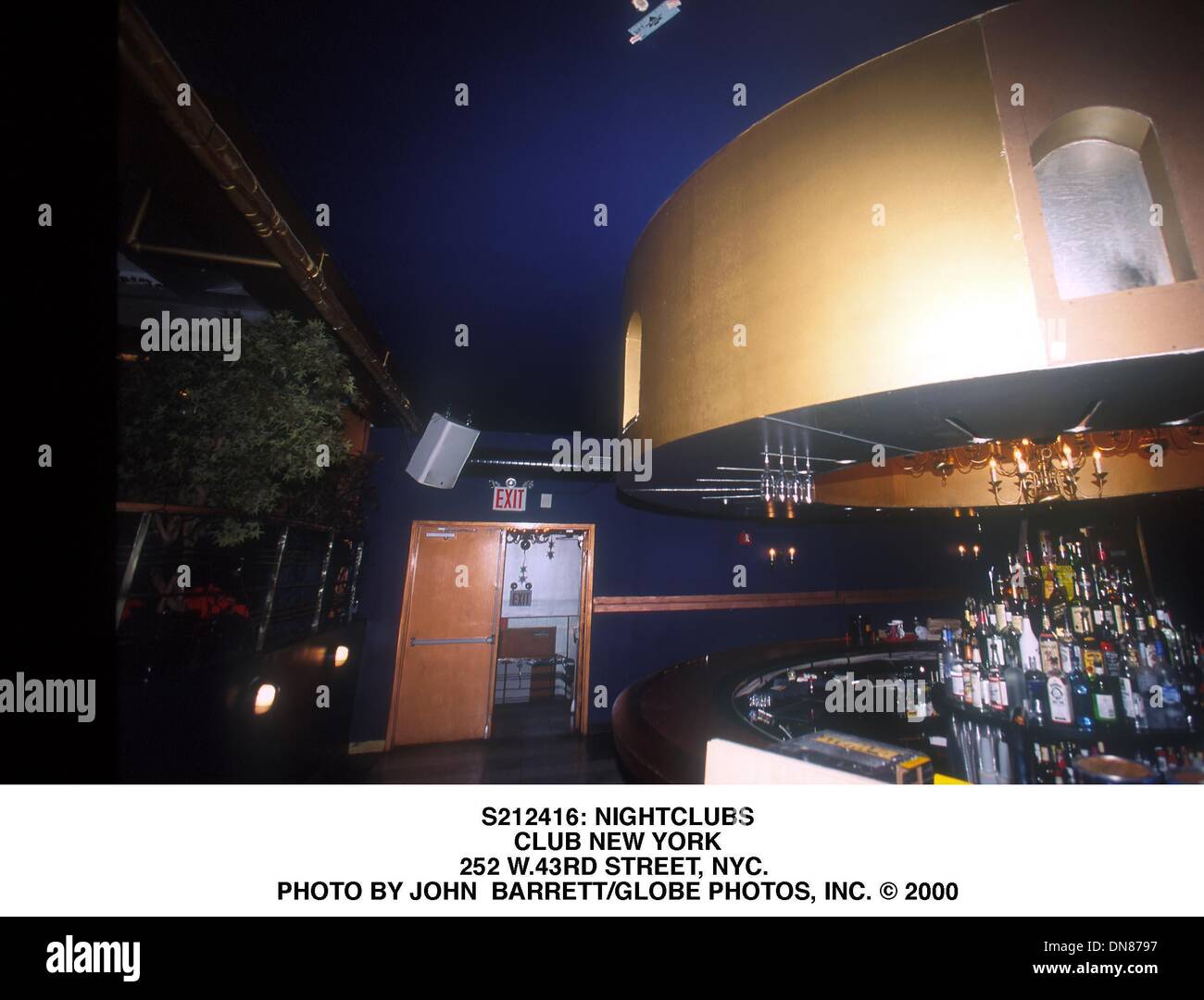 Dec. 1, 1996 - S212416: NIGHTCLUBS.CLUB NEW YORK.252 W.43RD STREET, NYC ...