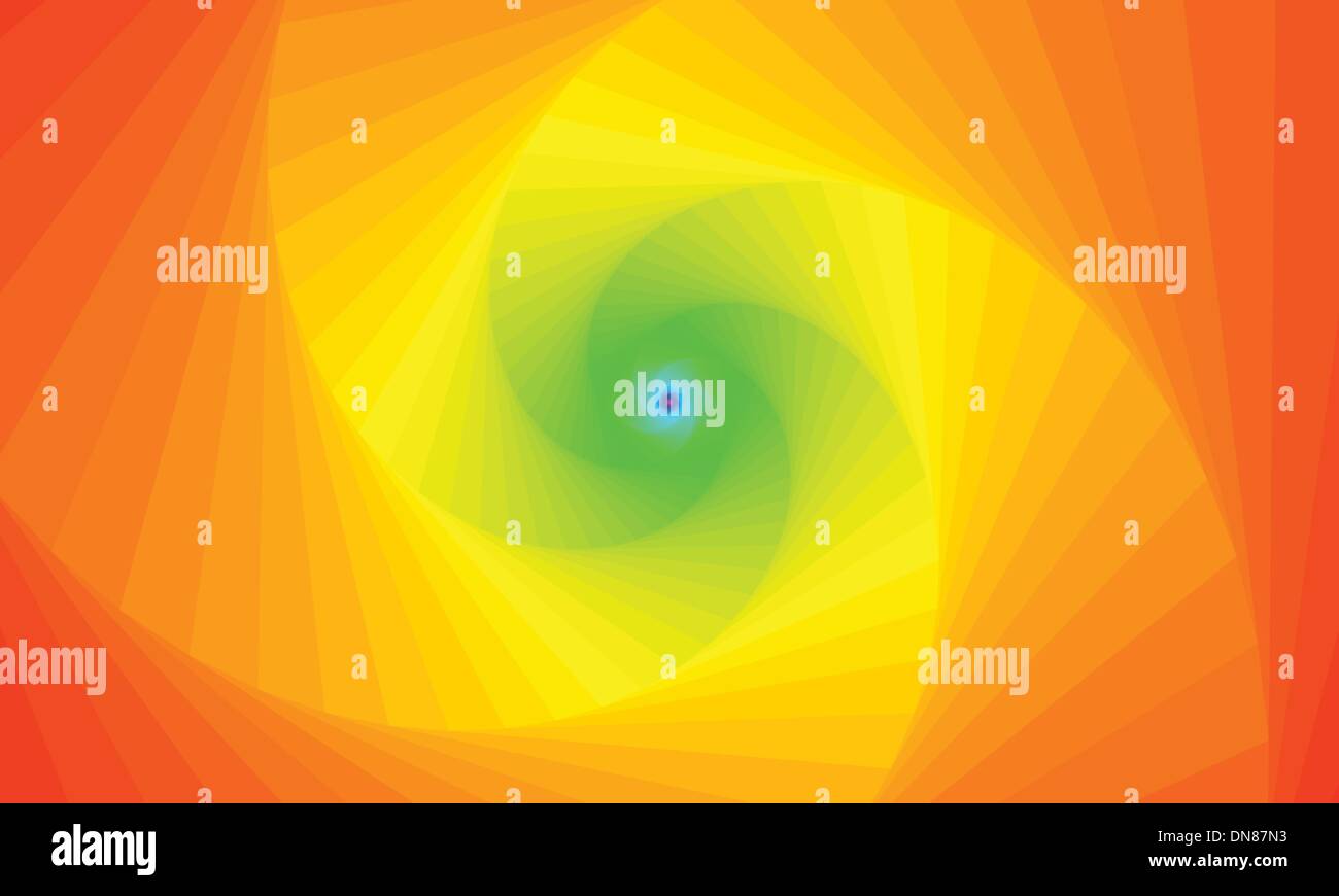 colorful spiral vector illustration Stock Vector Image & Art - Alamy