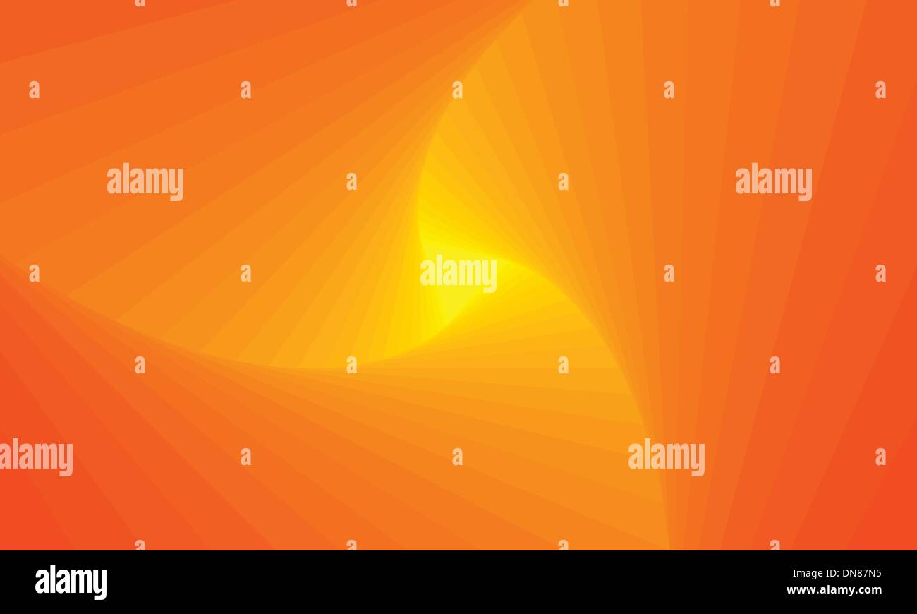 abstract spiral fading from red to yellow vector illustration Stock ...