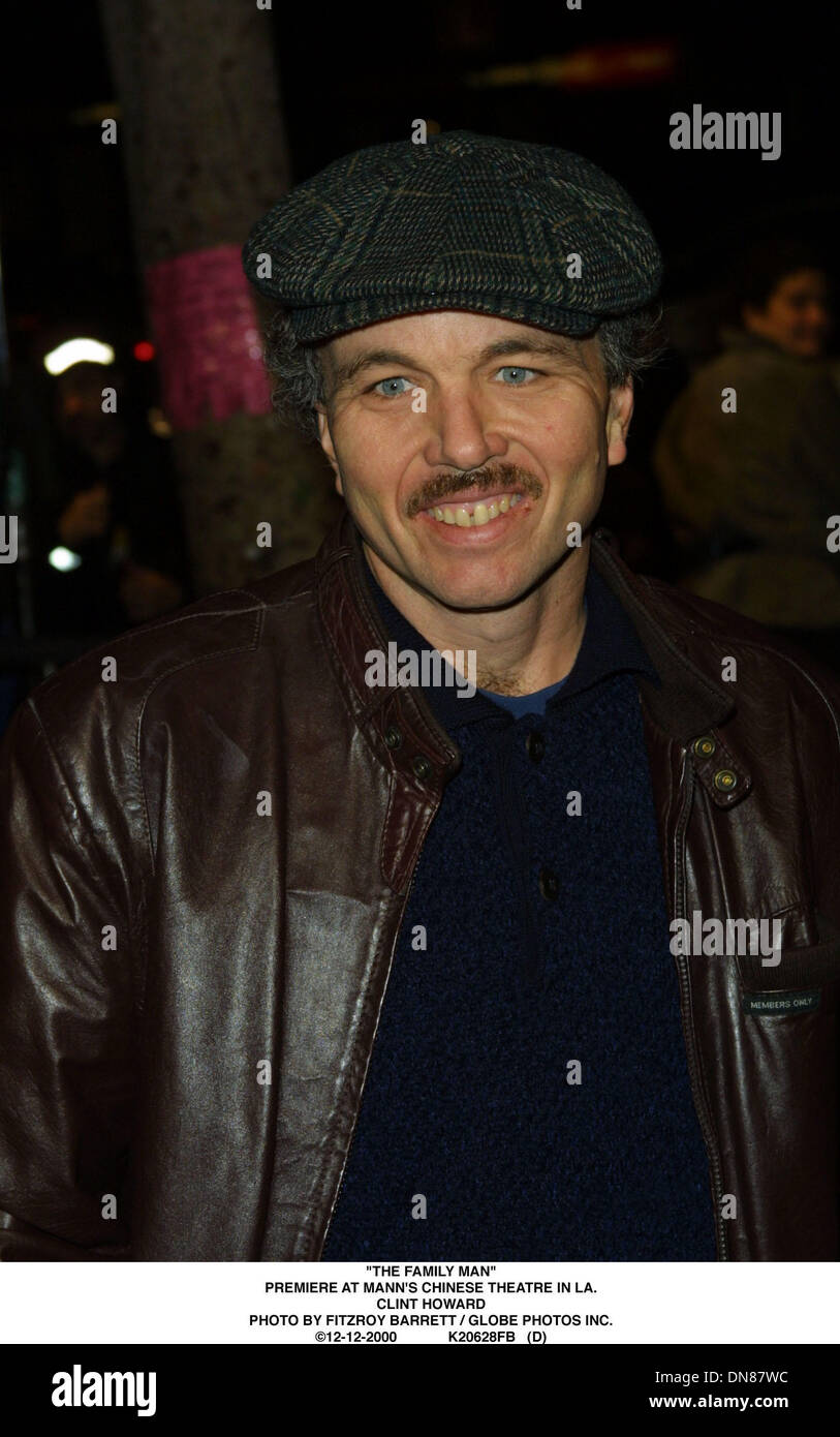 Dec. 12, 2000 - ''THE FAMILY MAN''.PREMIERE AT MANN'S CHINESE THEATRE ...