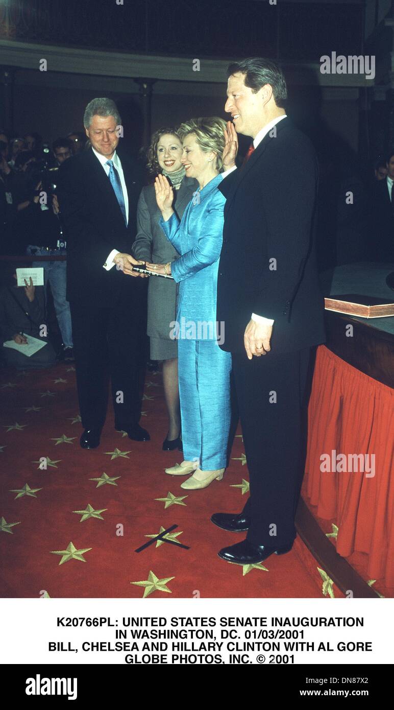 Bill clinton inauguration hi-res stock photography and images - Alamy