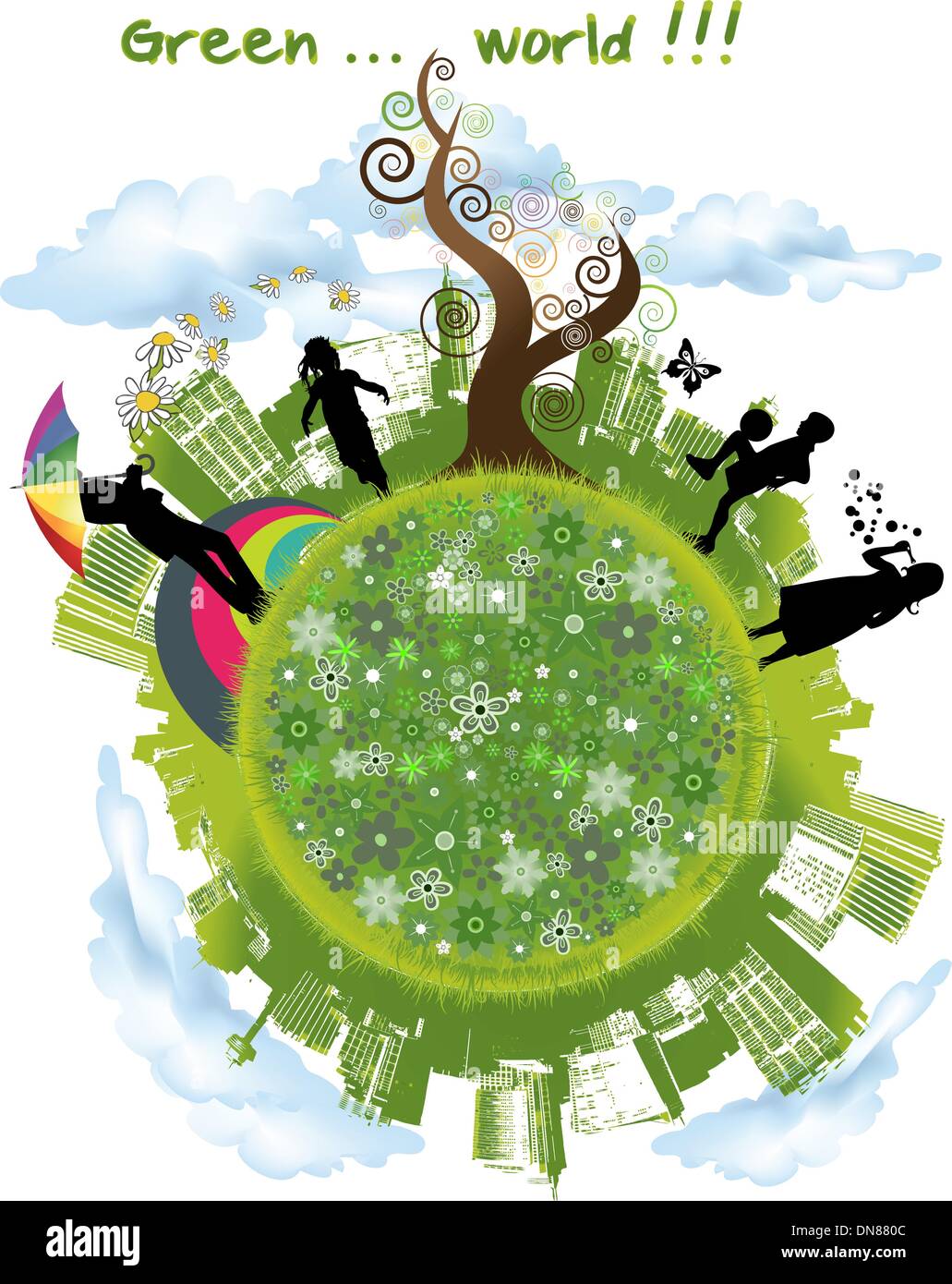 World most active Stock Vector Images - Alamy