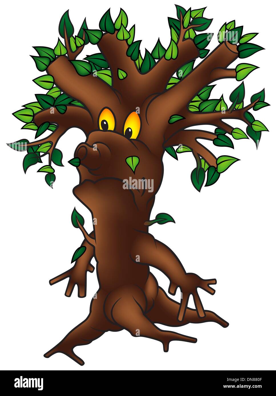 Tree top Cut Out Stock Images & Pictures - Alamy